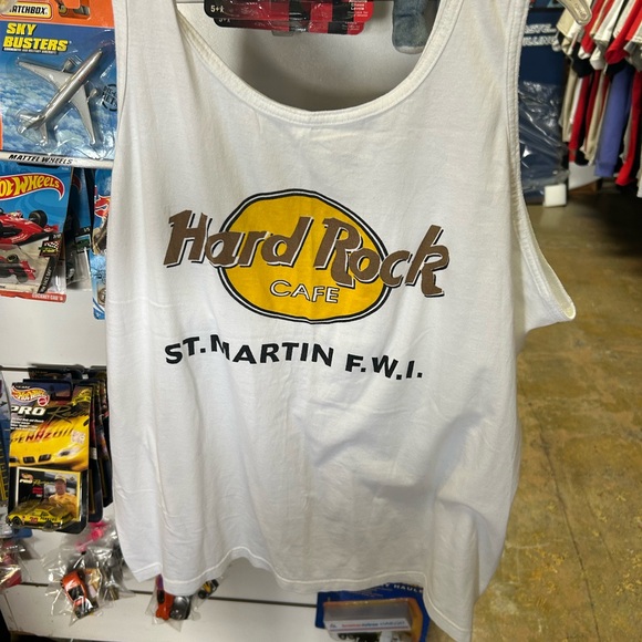 Hard Rock Cafe | Shirts | Hard Rock Cafe Tank Top St Martin Fwi | Poshmark